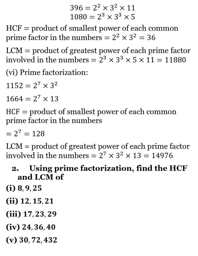RS Aggarwal Class 10 Math Solutions Chapter 1 - Real Numbers - ReadAxis