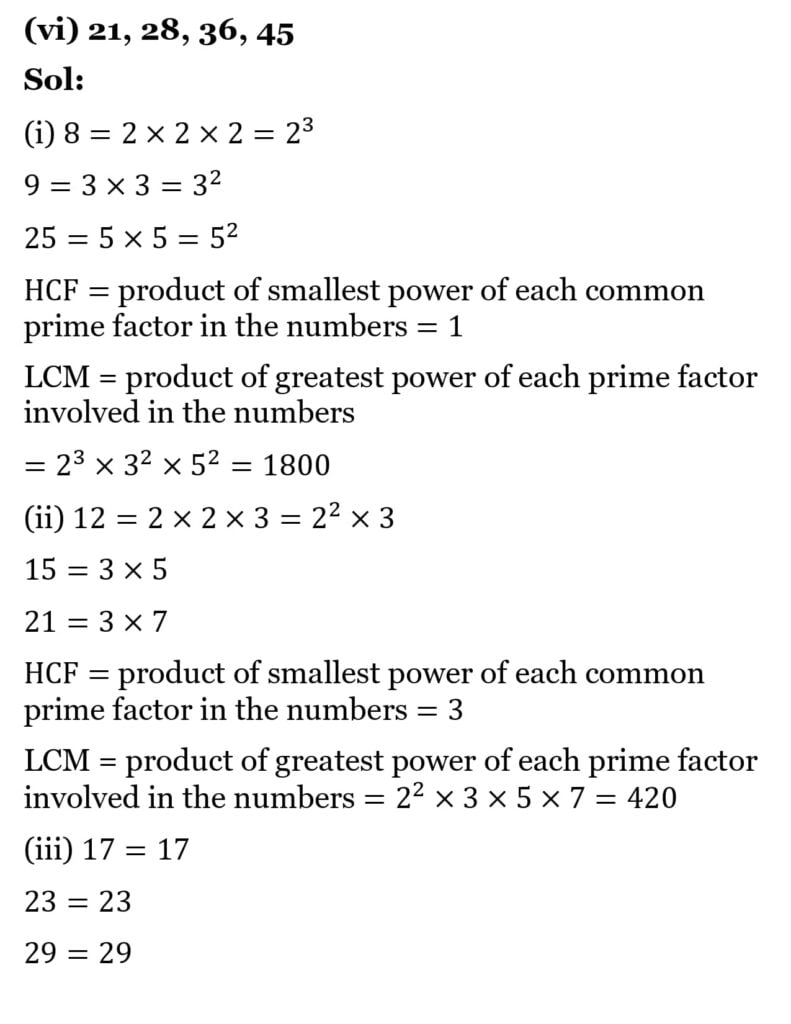 RS Aggarwal Class 10 Math Solutions Chapter 1 - Real Numbers - ReadAxis