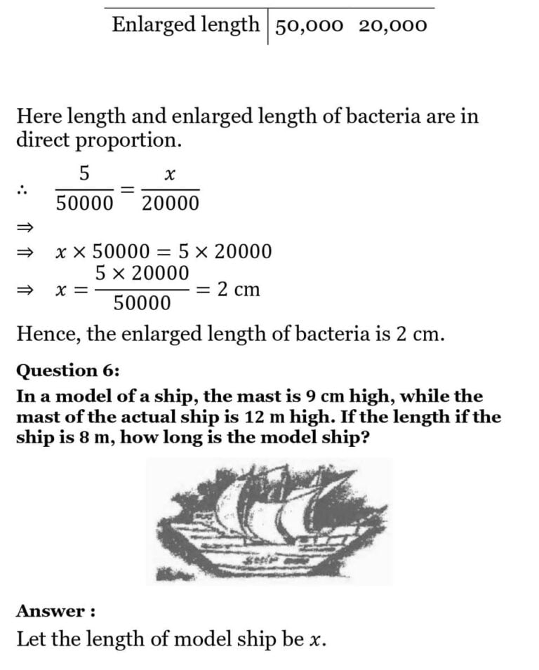 NCERT Solutions for Class 8 Maths Chapter 11 Direct and Inverse ...