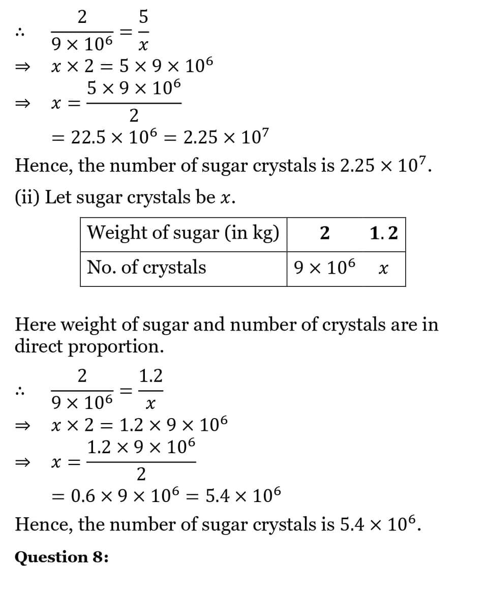 NCERT Solutions for Class 8 Maths Chapter 11 Direct and Inverse ...